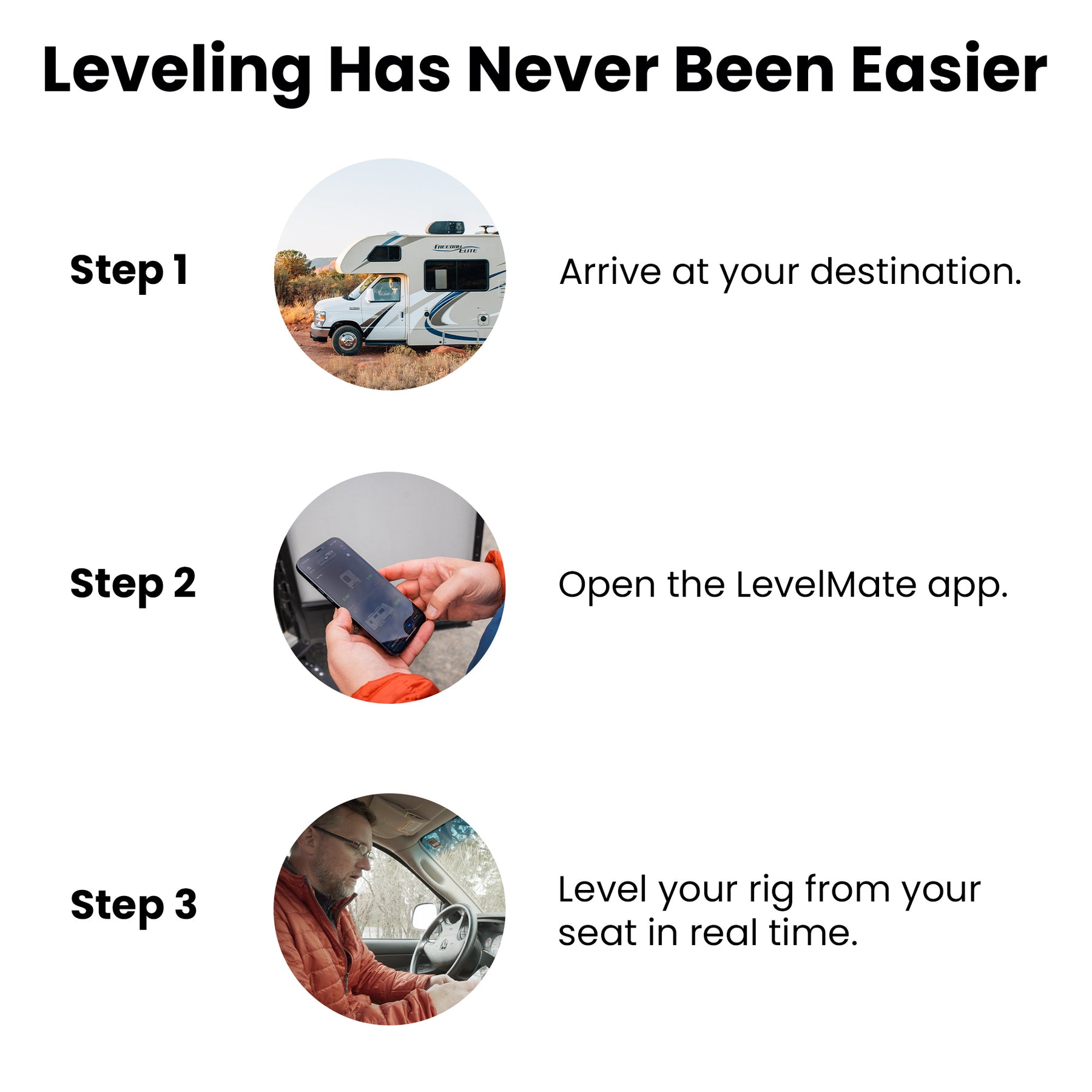 LevelMatePRO+ Wireless Vehicle Leveling System – Levelmate